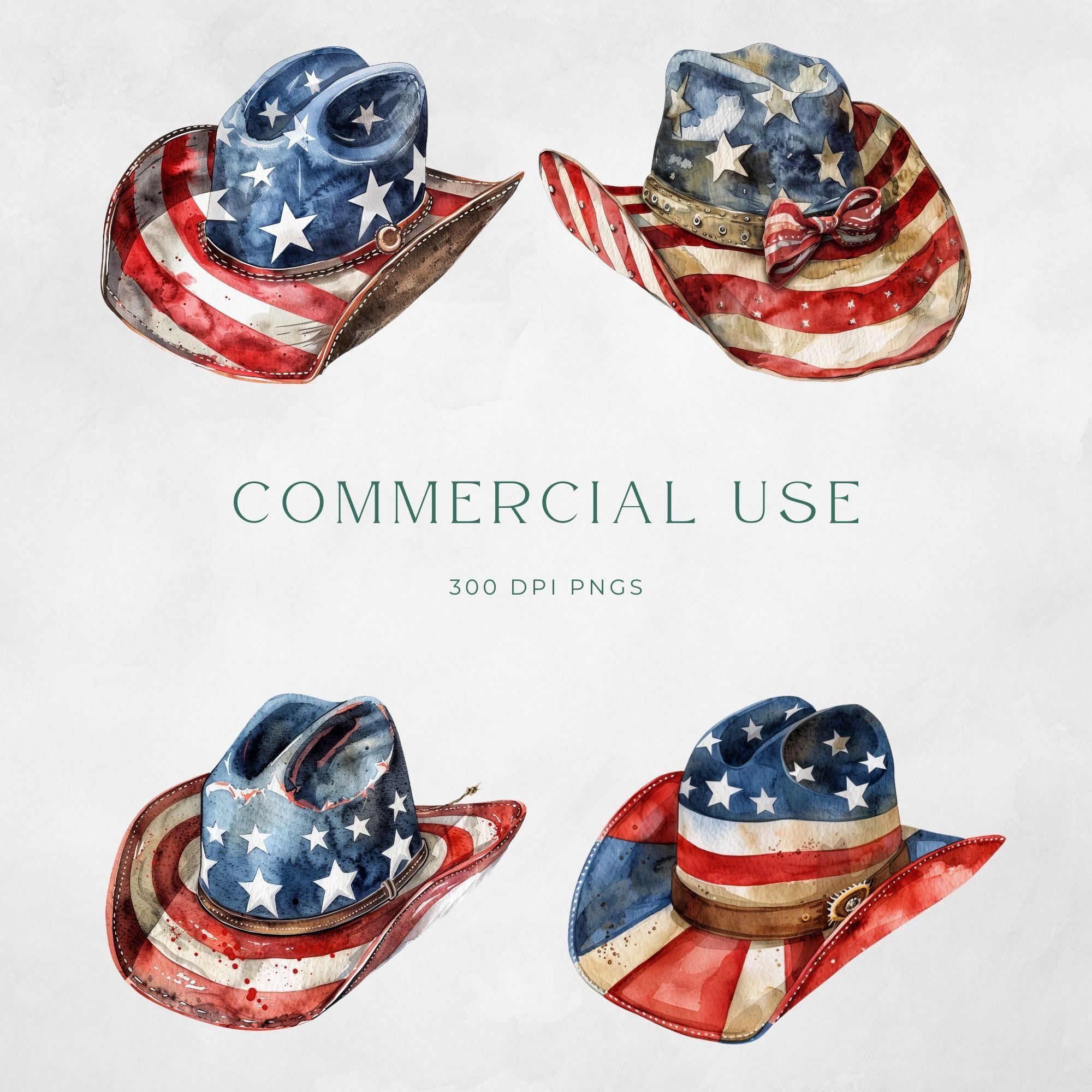 Coquette All American Cowboy Hat PNG | 4th July Clipart | Independence ...