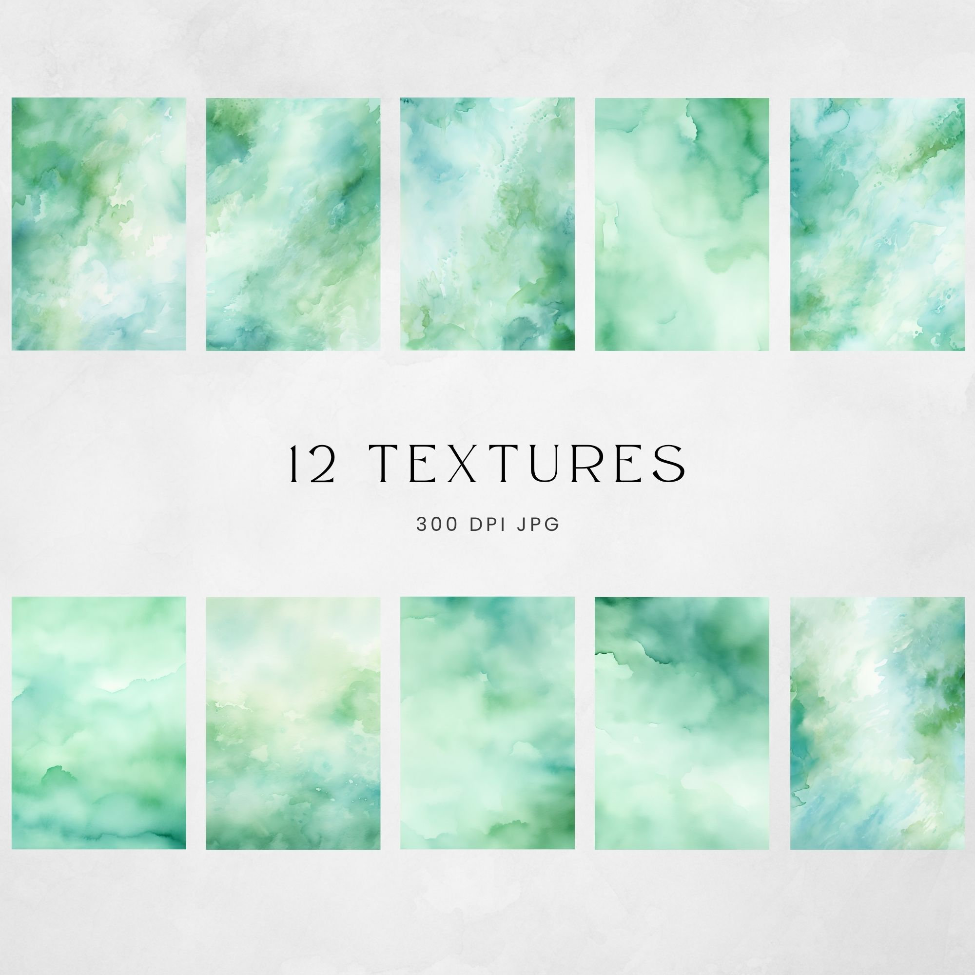 Sea Green Watercolor Wash Texture, Abstract Background, Splashes ...