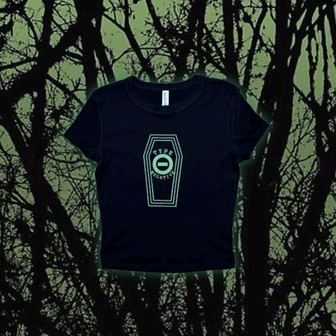Type O Negative Green Coffin Babydoll Tee - Etsy