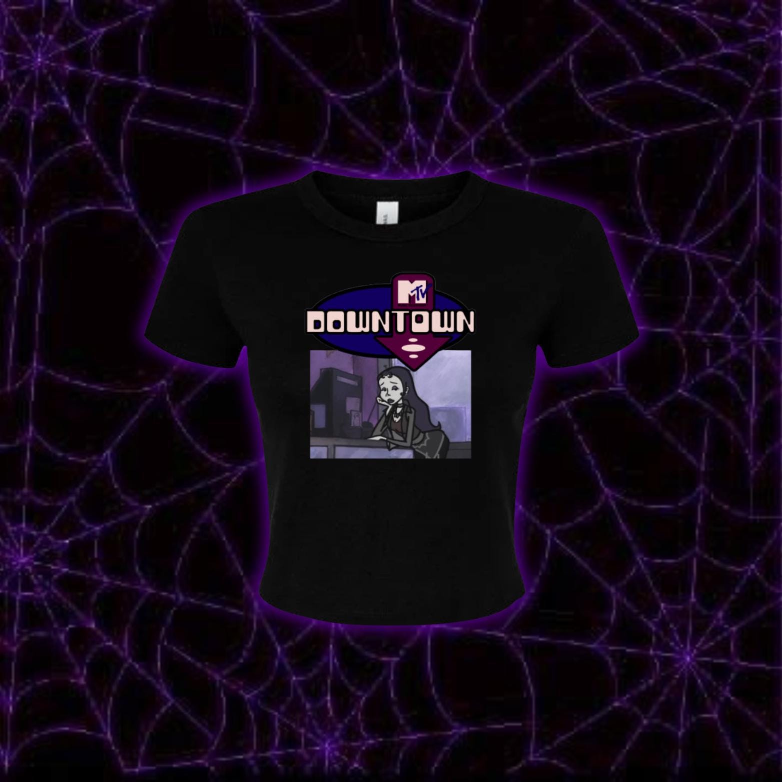MTV Downtown Serena Babydoll Tee - Etsy
