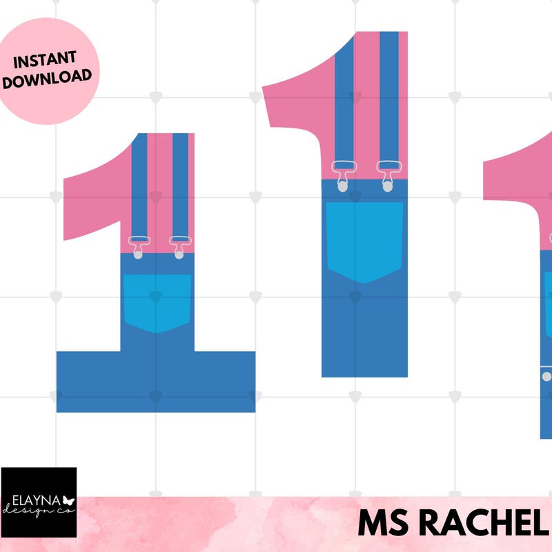 Ms Rachel Clipart - Etsy