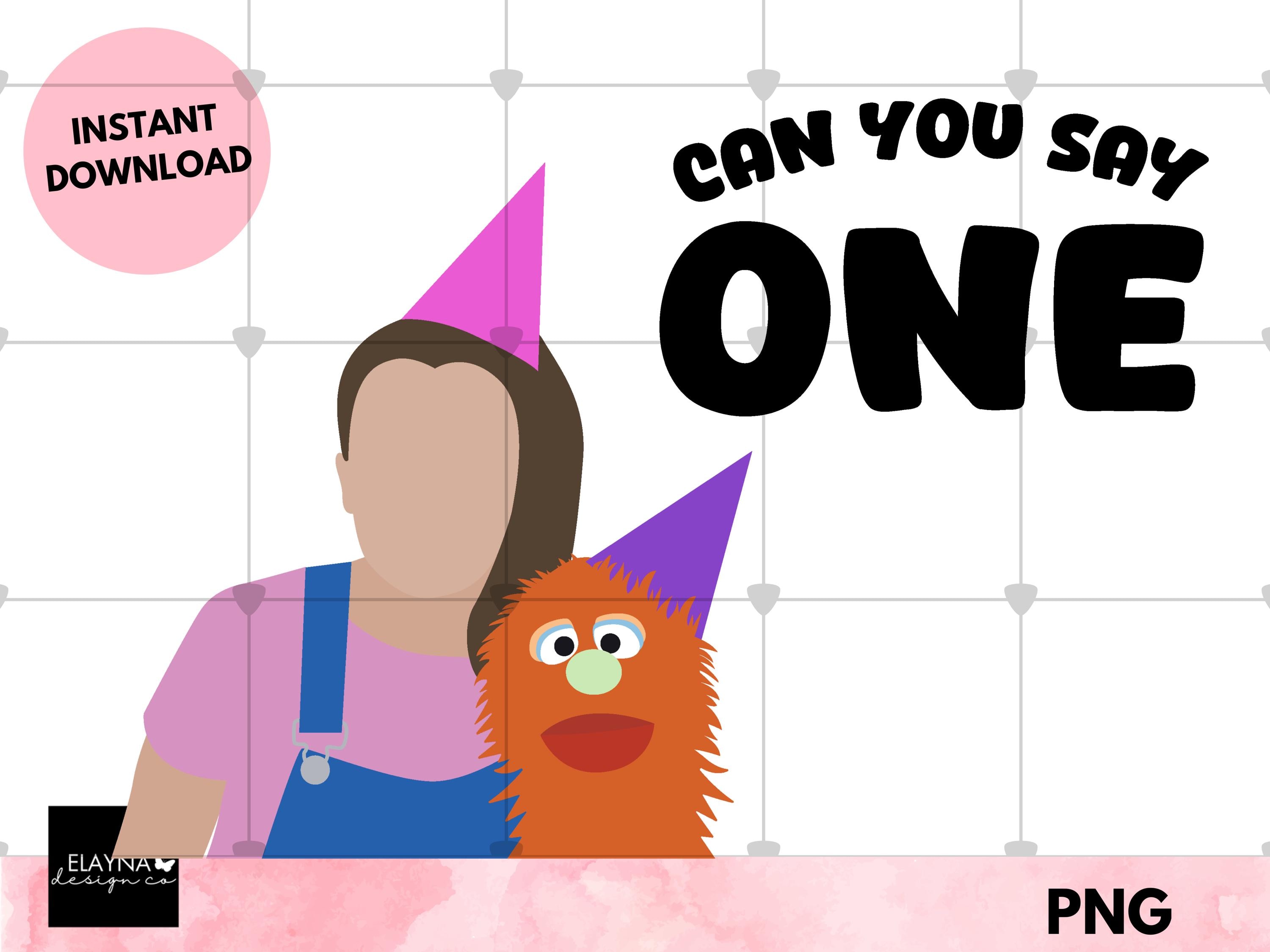 Ms Rachel Birthday PNG: Herbie, 'can You Say One' (digital Download) - Etsy