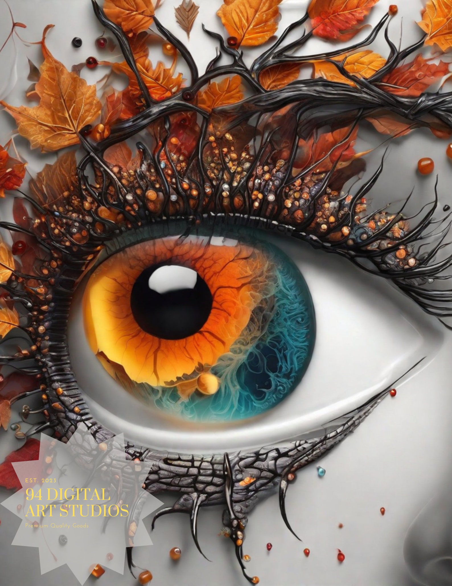 Surreal Fall Art Digital Images Digital Download for Home Decor-wall ...
