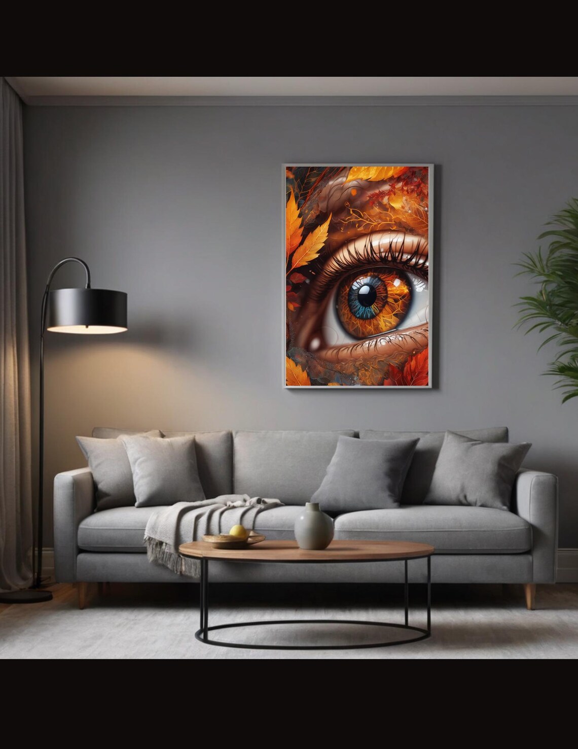 Psychedelic Eye Art Digital Download – Surreal Fantasy Vision With ...