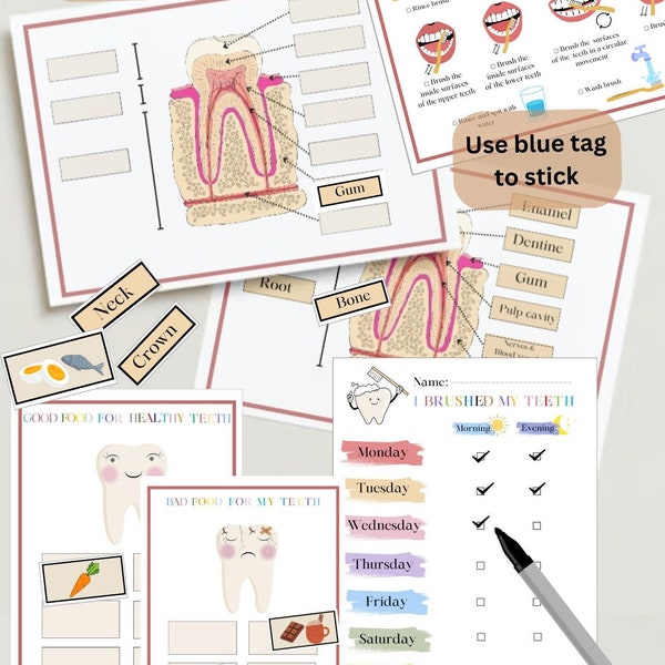 Brush Teeth - Etsy