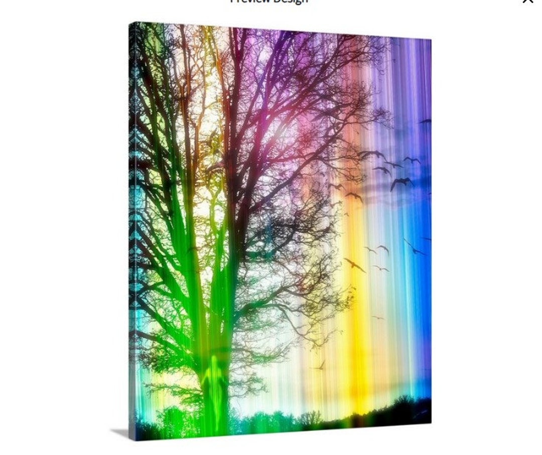 Surreal Art Canvas Title: I Laid Back and Closed My Eyes / Comes Ready ...