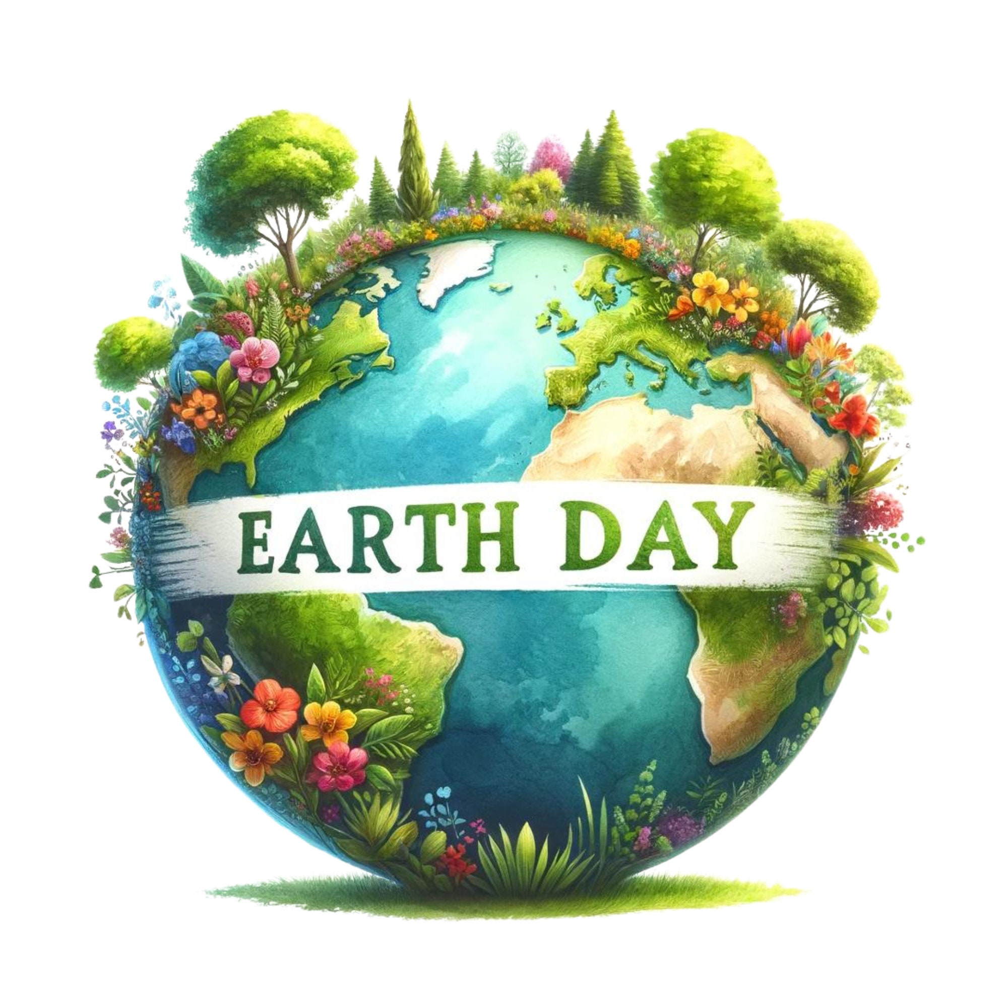 Earth Day Clipart Collection - Eco-friendly Digital Graphics, Green ...