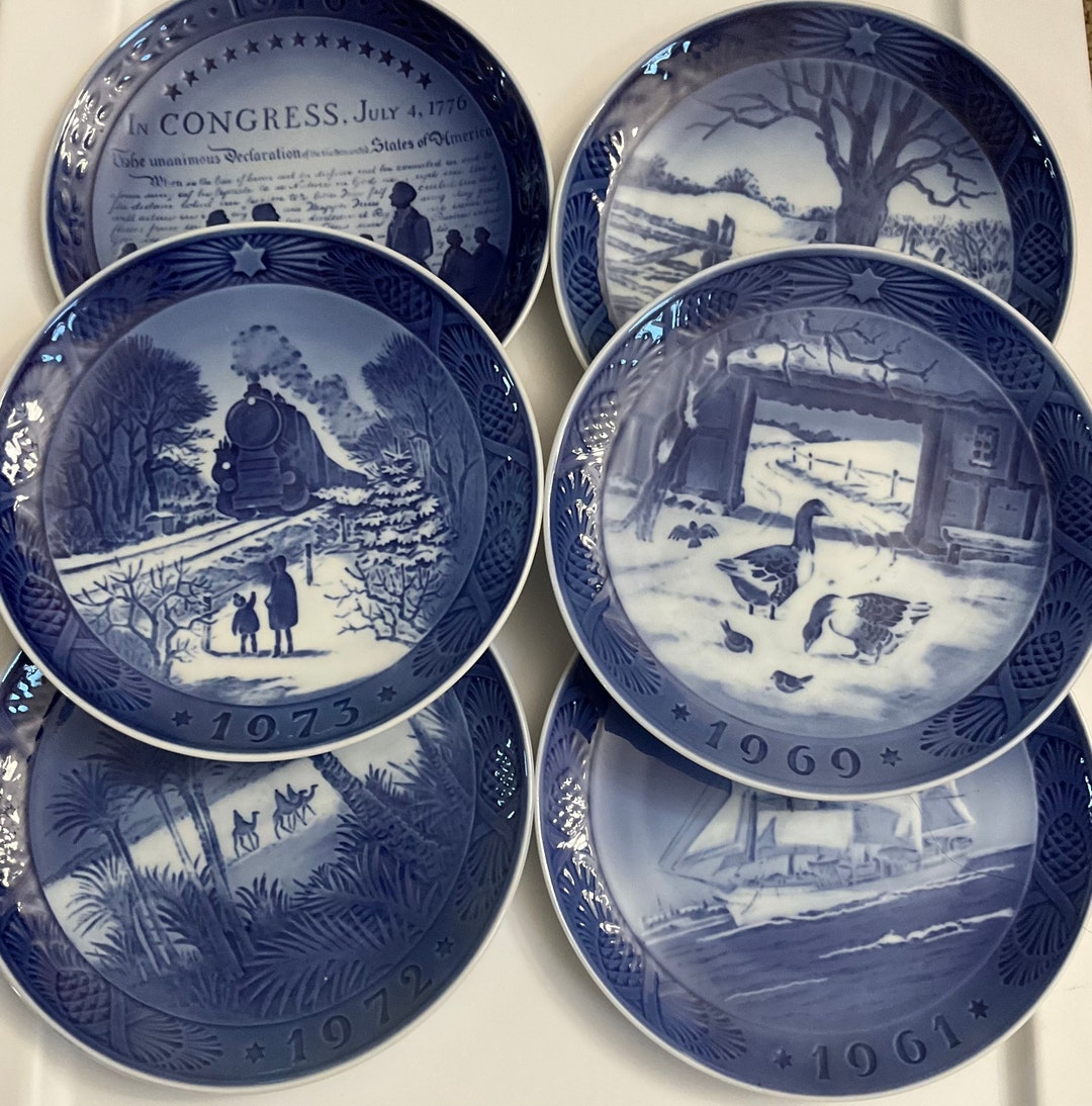 Royal Copenhagen 1961-1976 Vantage Miscellaneous Plates - Etsy