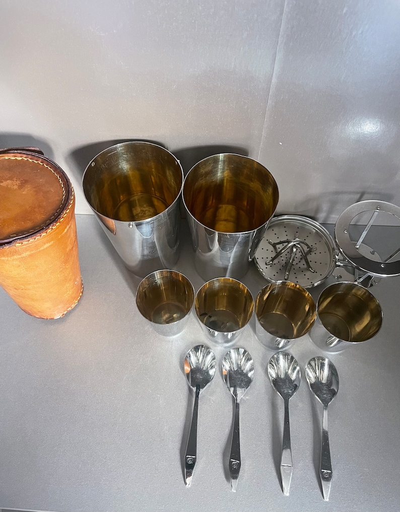 Vintage Original Germany Cocktail Shaker Set 1920s D.R.G.M - Etsy