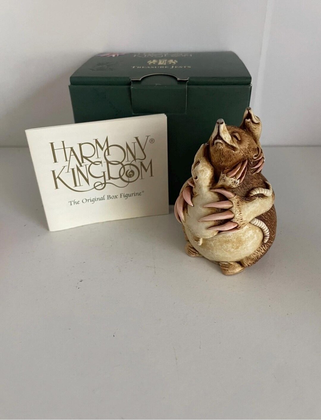 Harmony Kingdom Holy Moley Box Figurine 2002 Made in England W/ Box ...