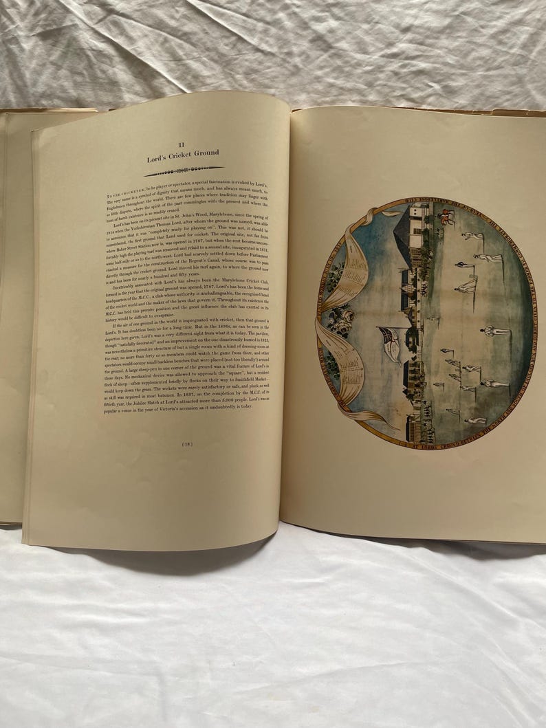 A Portfolio of Cricket Prints- A Nineteenth Century Miscellany - Etsy