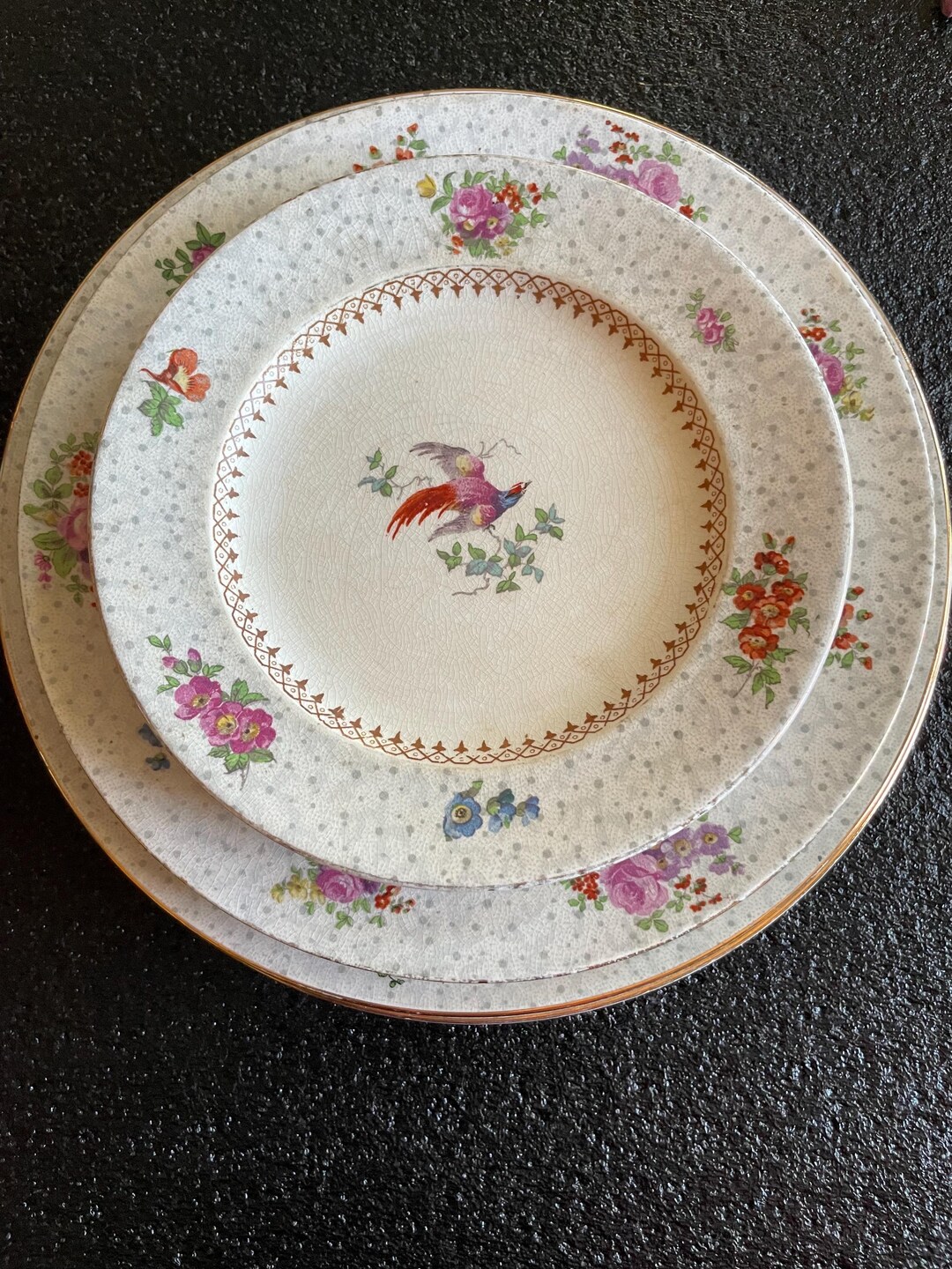 Set 8 Antique 1918 Tiffany & Co NY Booths England Bird Plates - Etsy