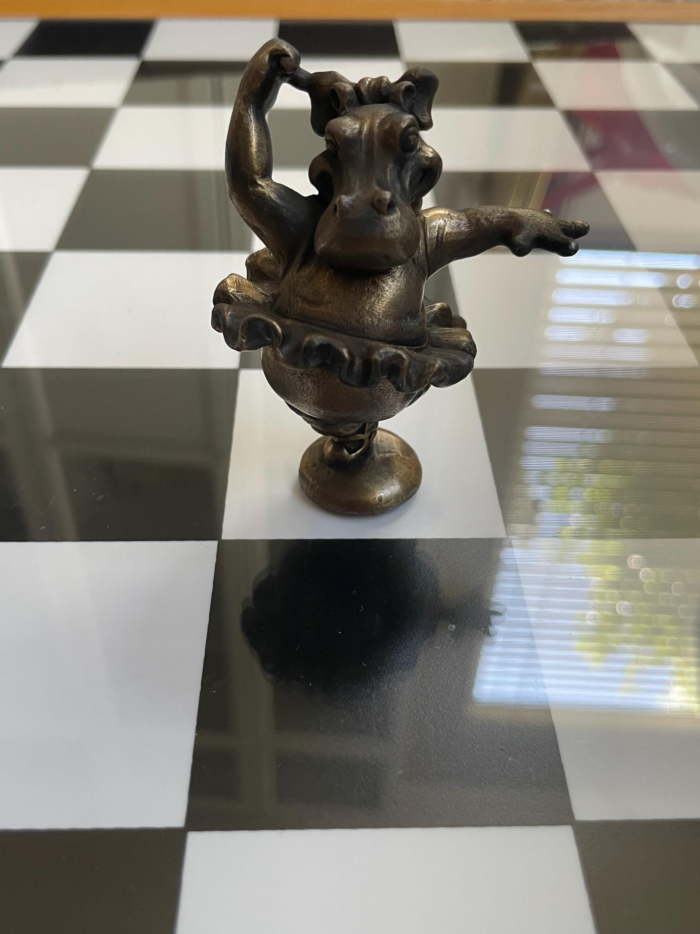 Vtg Walt Disney Fantasia Chess Set - Pewter Pieces - #1431 of 1500 ...
