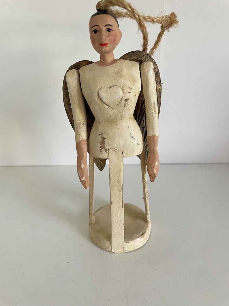 Vintage Wooden Santos Cage Doll 6 Tall - Etsy