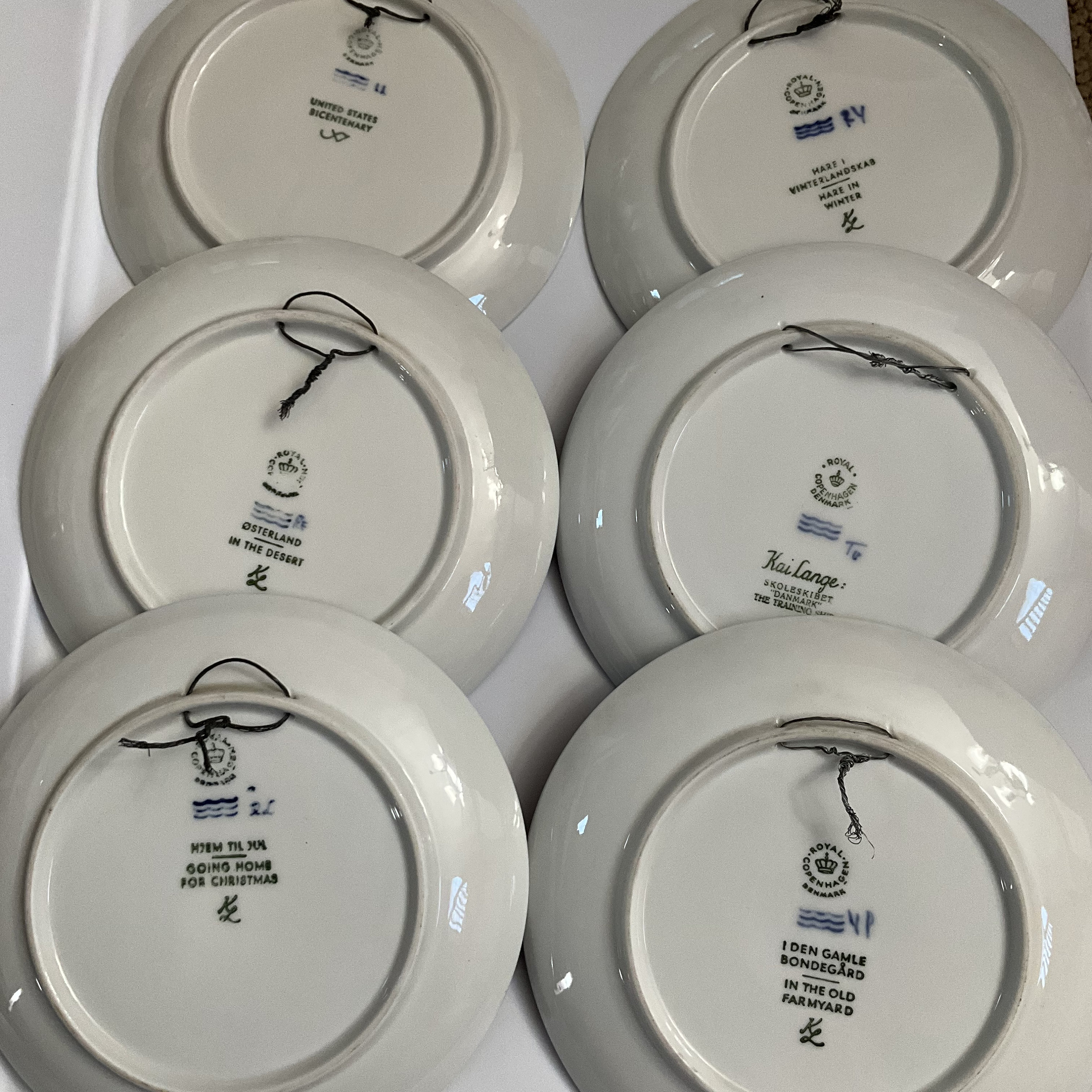 Royal Copenhagen 1961-1976 Vantage Miscellaneous Plates - Etsy