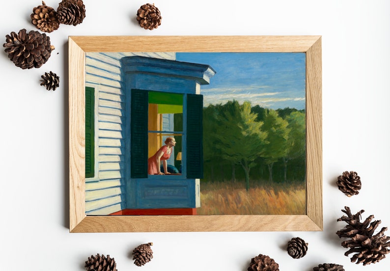 Cape Cod Morning, Edward Hopper Print Poster, Wall Art Decor, Gift for ...