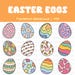 Easter Eggs Clipart | Cute Easter Eggs Png | Easter Graphics ...