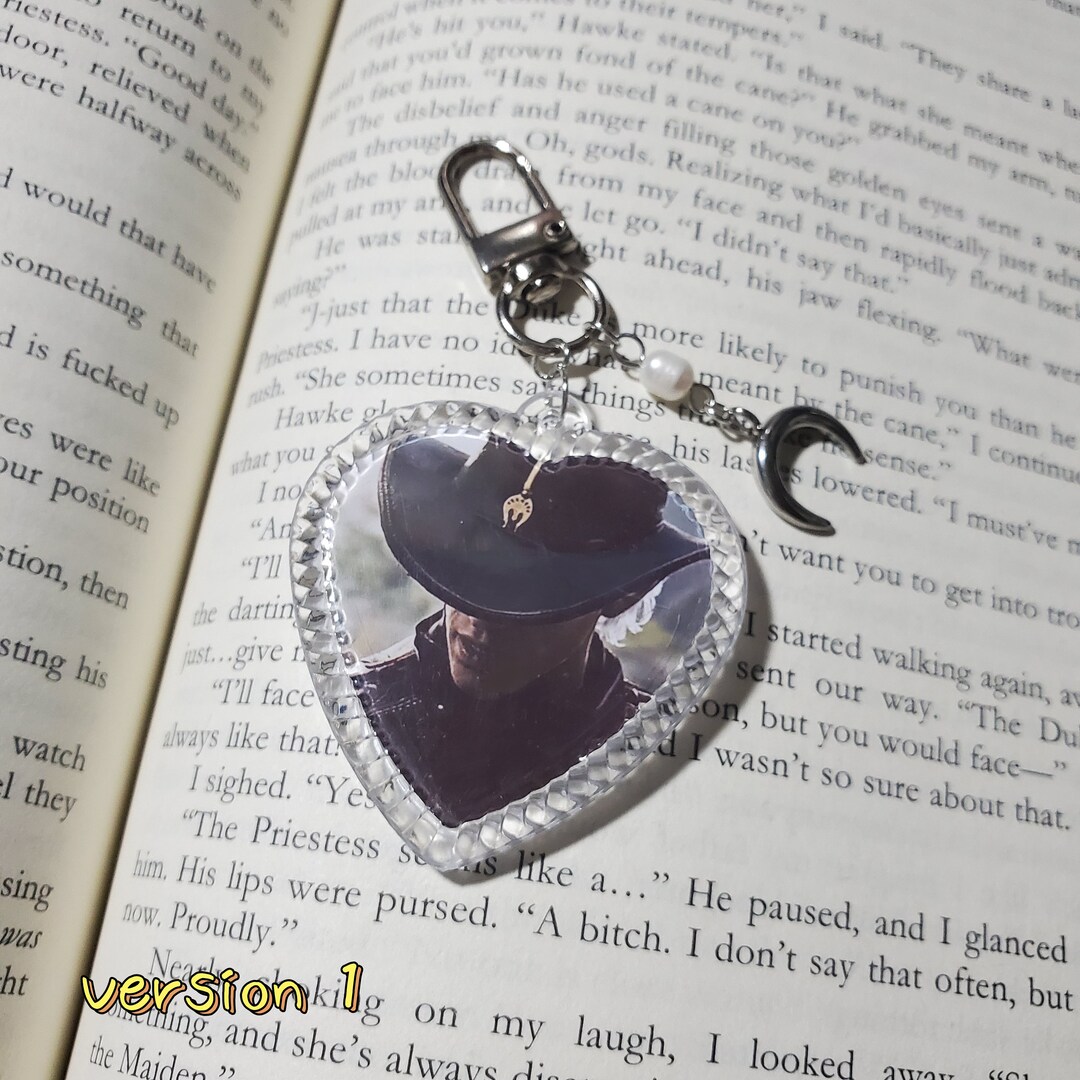 Cowboy Astarion & Gale Acrylic Heart Keychain [C Grade] - Etsy