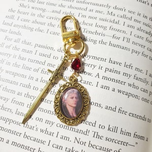 Baldur's Gate 3 Astarion Portrait Keychain - Etsy