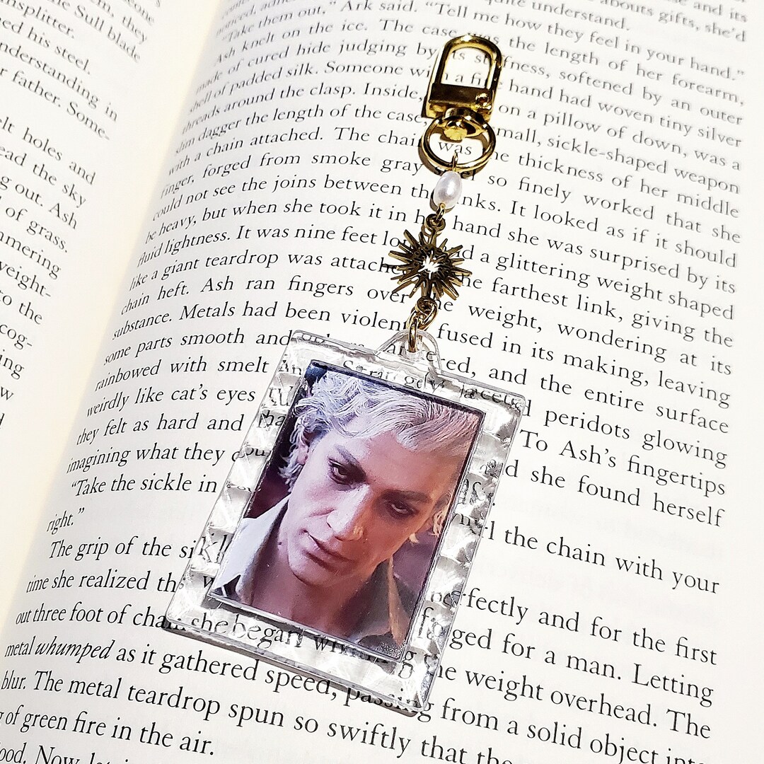 Astarion Baldur's Gate 3 Acrylic Portrait Gold Foil Keychain - Etsy
