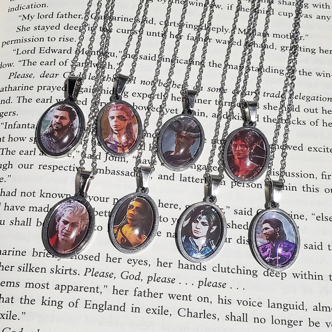 Baldur's Gate 3 Stainless Steel Necklace - Etsy