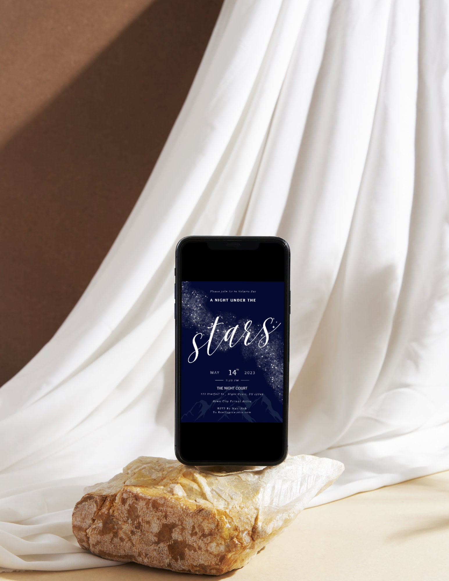 ACOTAR DINNER INVITATION | Night Court Dinner | Velaris Invitation ...