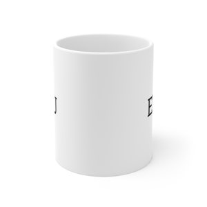 ENFJ Ceramic Mug 11oz, MBTI ENFJ Gift, Personality Tests, Psychology ...