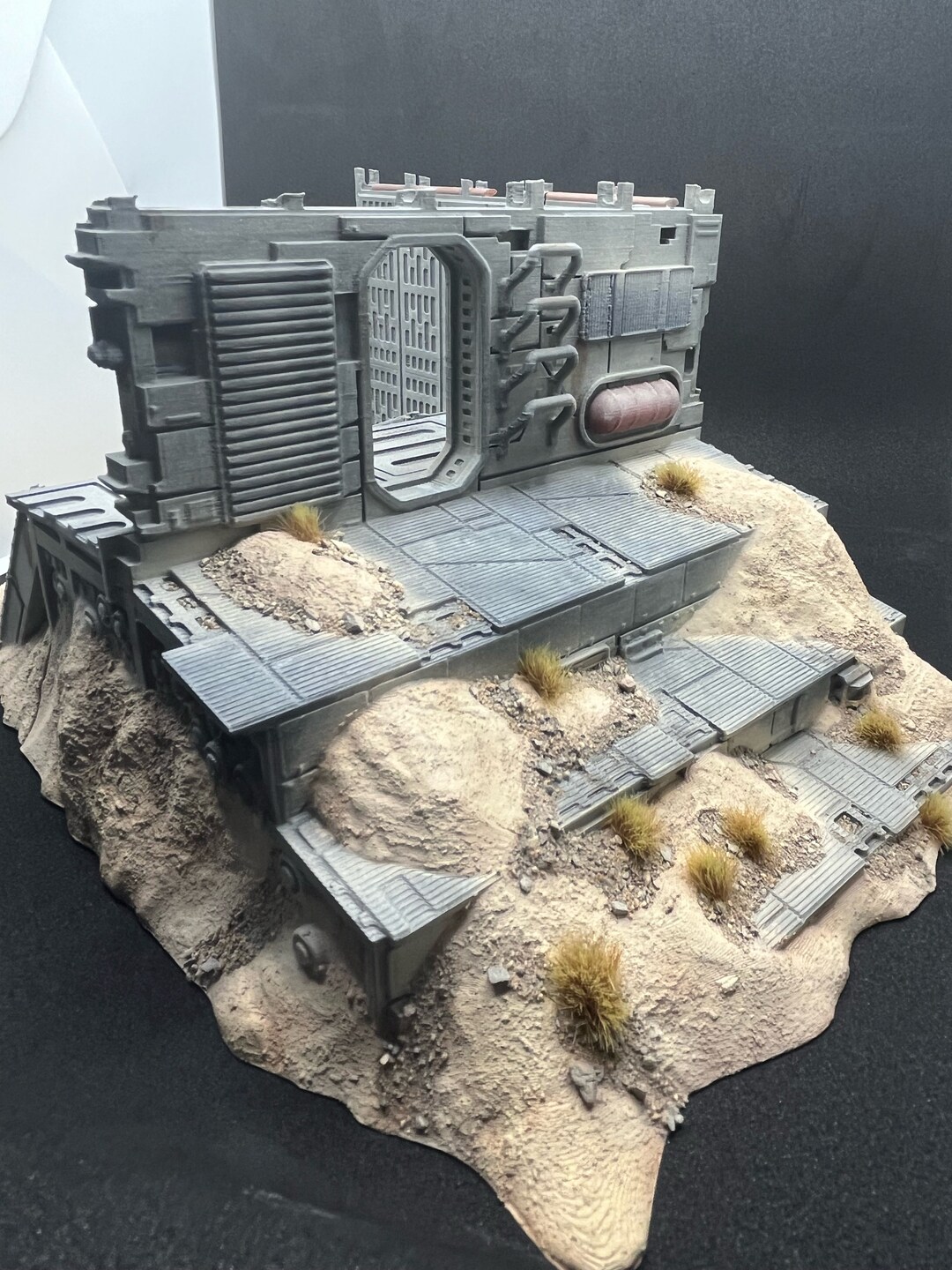Distant Outpost Crashed Space Ship Airlock Painted Terrain for Star ...