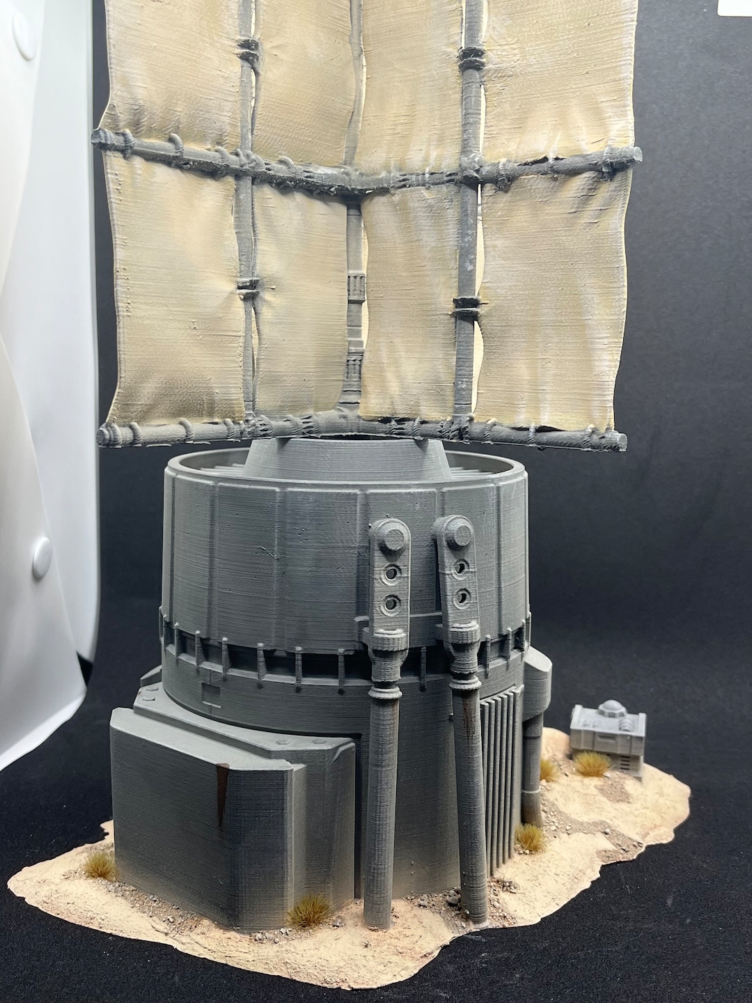 Distant Outpost Crashed Star Ship Windfarm Terrain for Star Wars Legion ...