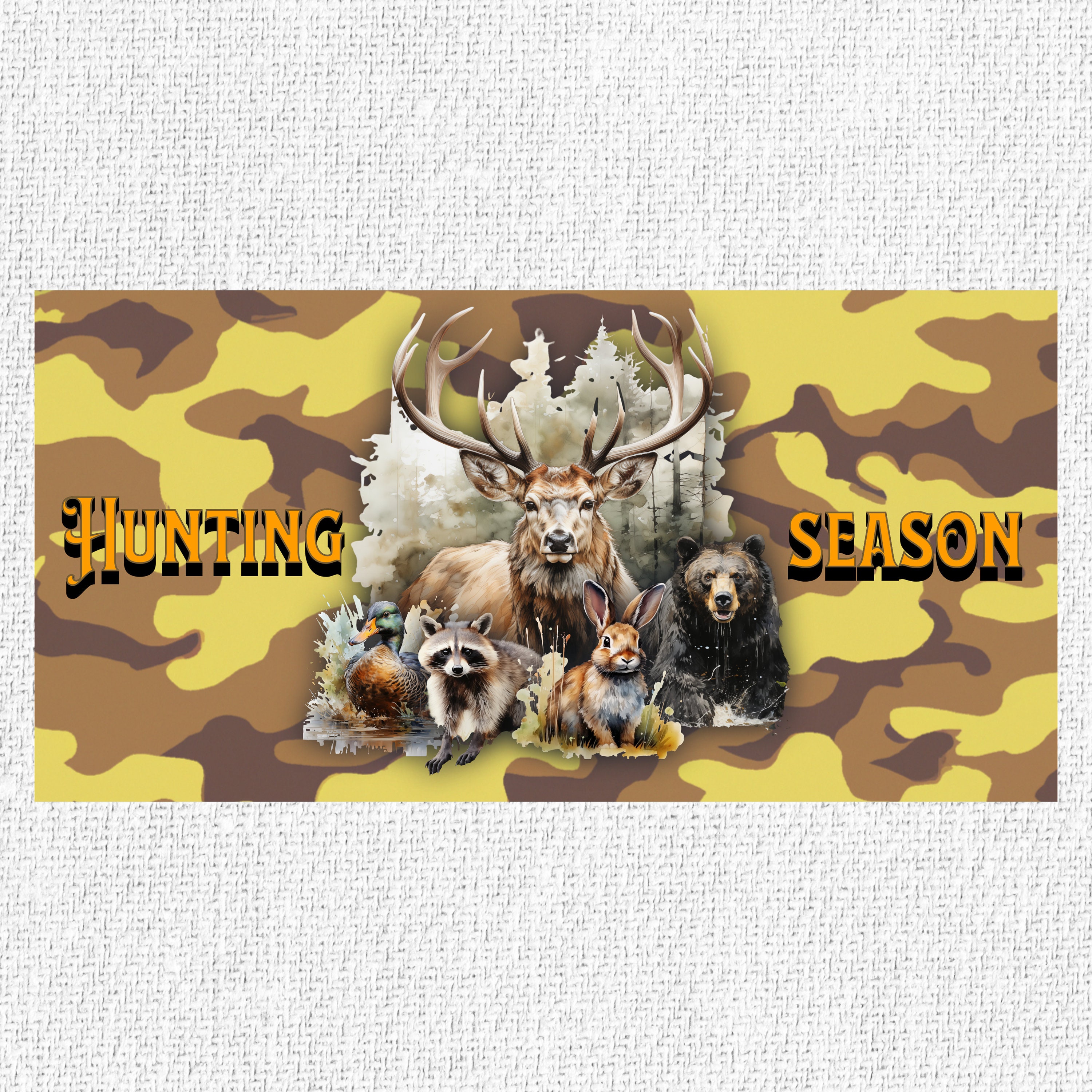Hunting Season License Plate PNG, Hunting Season License Plate Design ...