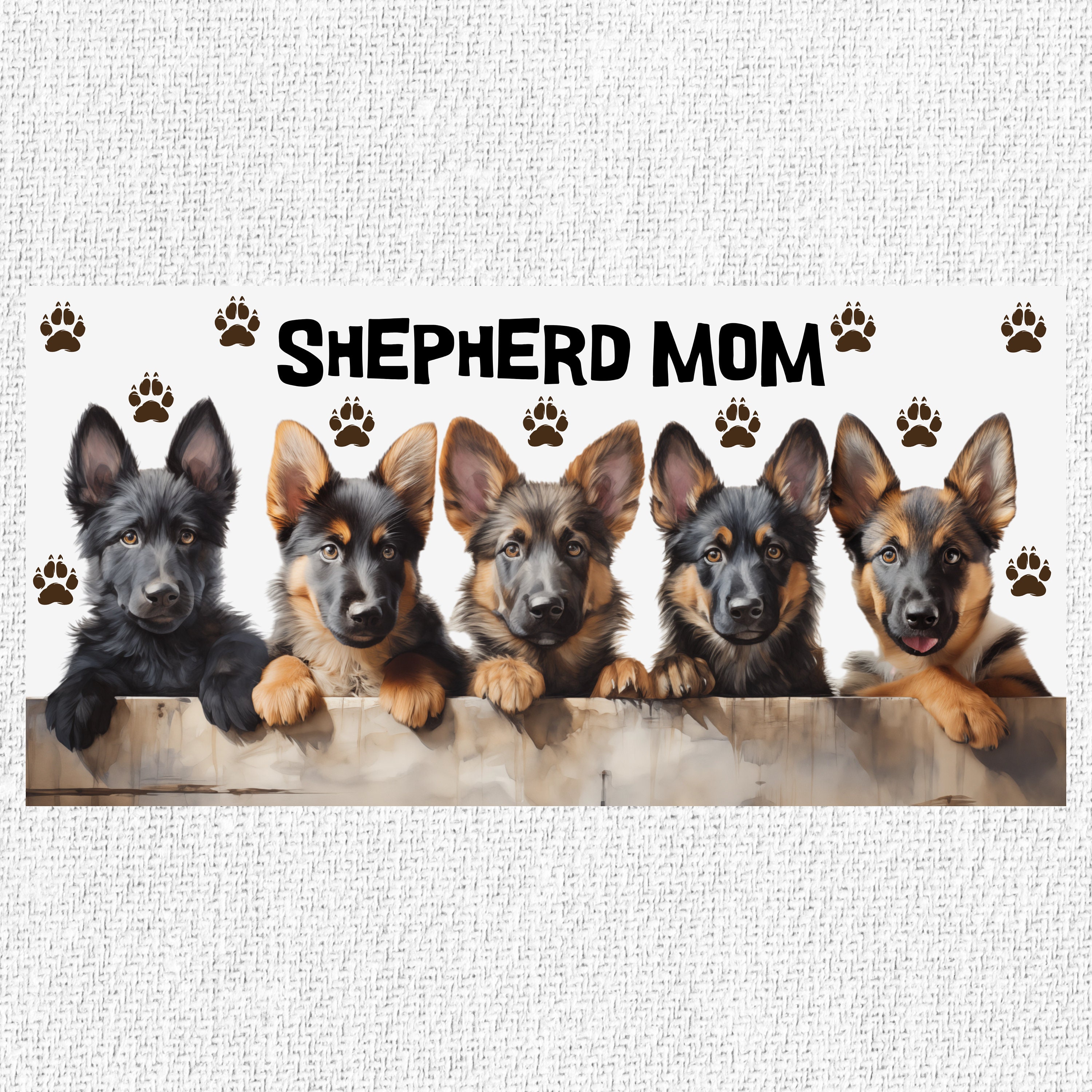 German Shepherd Mom License Plate PNG, German Shepherd License Plate ...