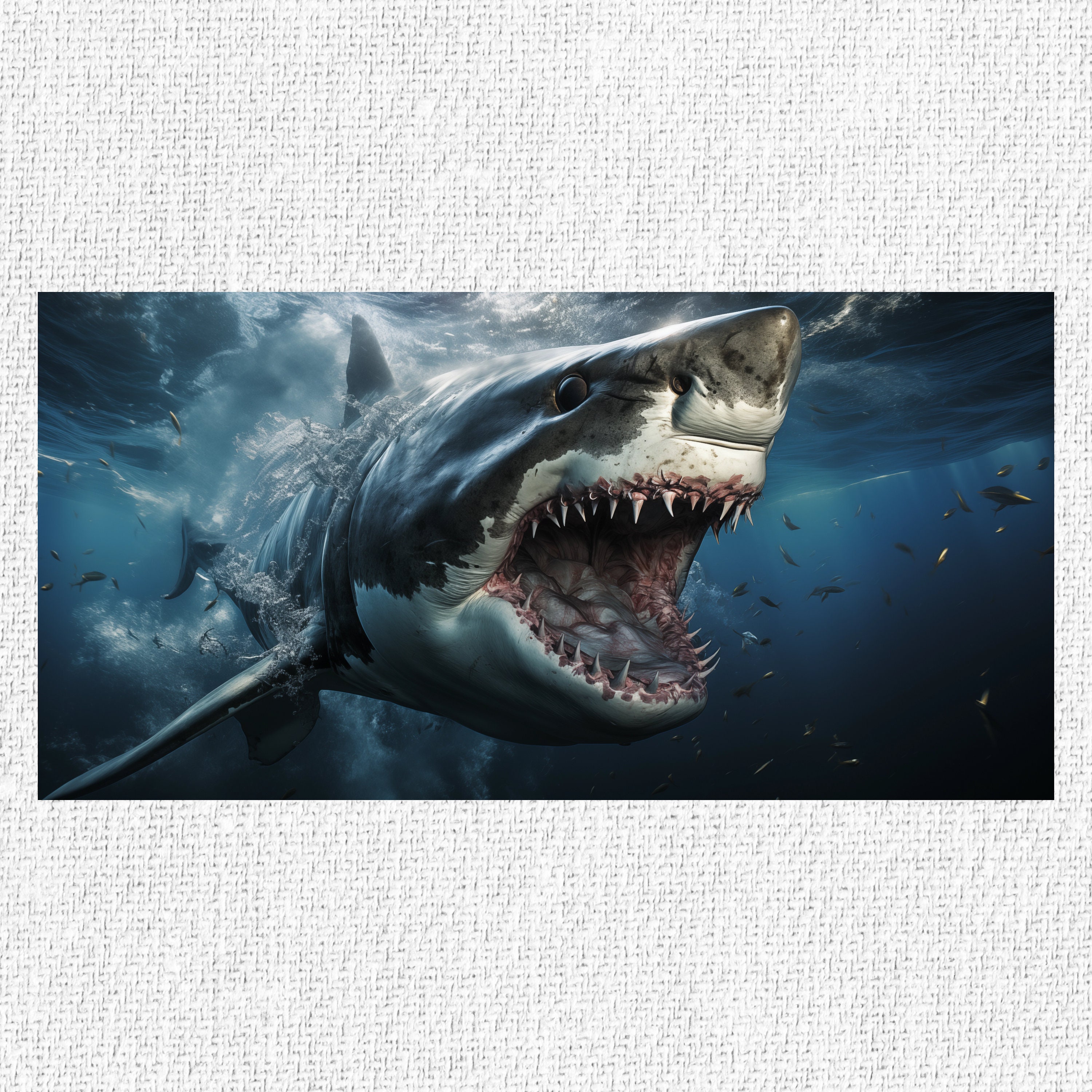 Great White Shark License Plate PNG Shark License Plate - Etsy