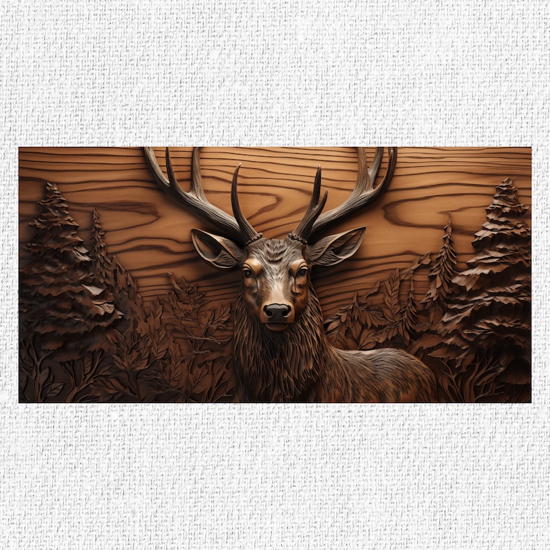 Deer Hunting Wood License Plate PNG, Buck Hunting License Plate PNG ...