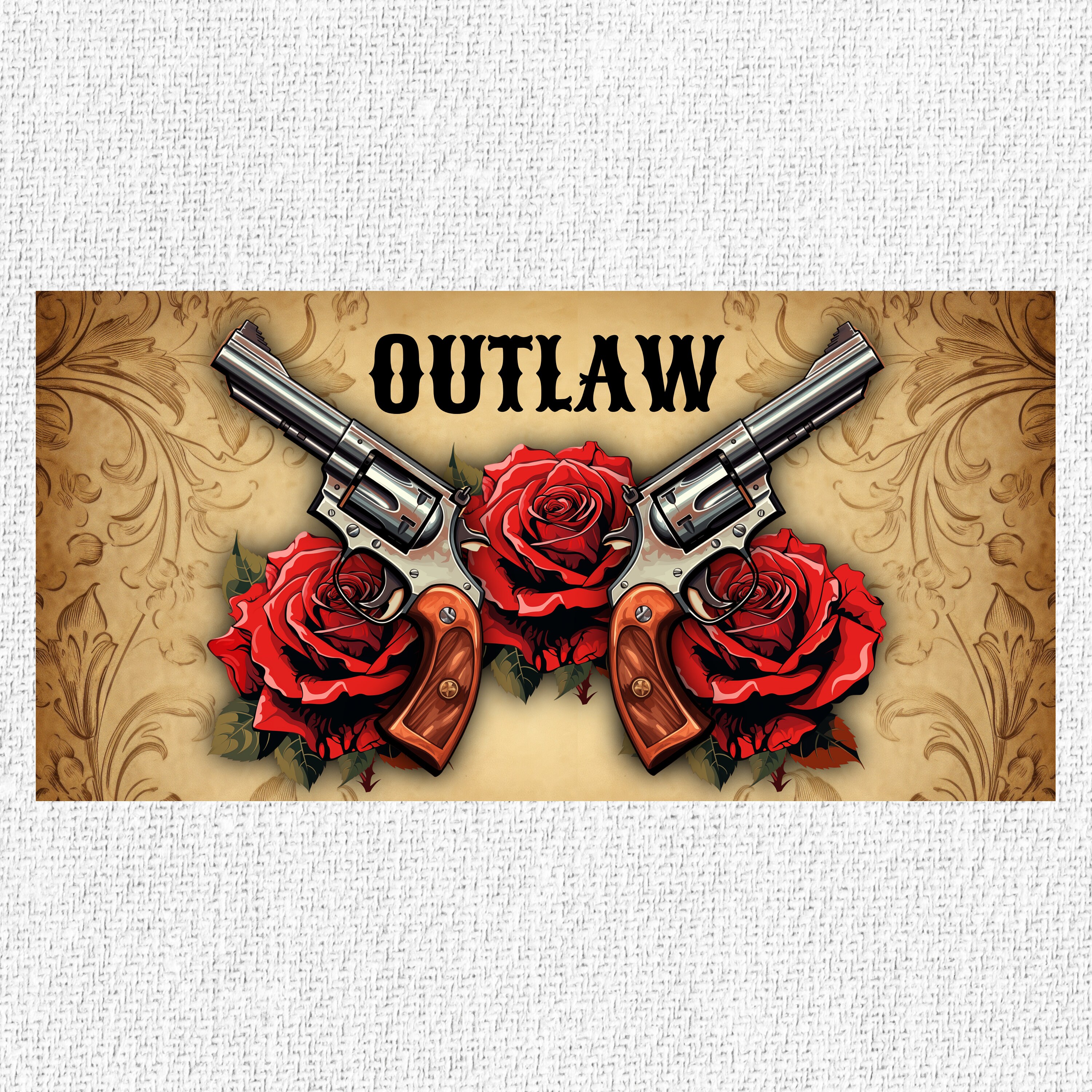 Outlaw License Plate PNG, Western Outlaw License Plate Sublimation ...