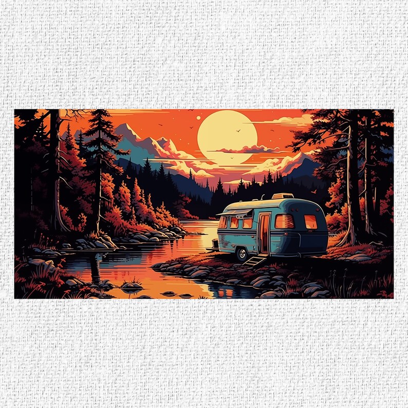 Camper Lake License Plate PNG, Camp Life License Plate Sublimation ...