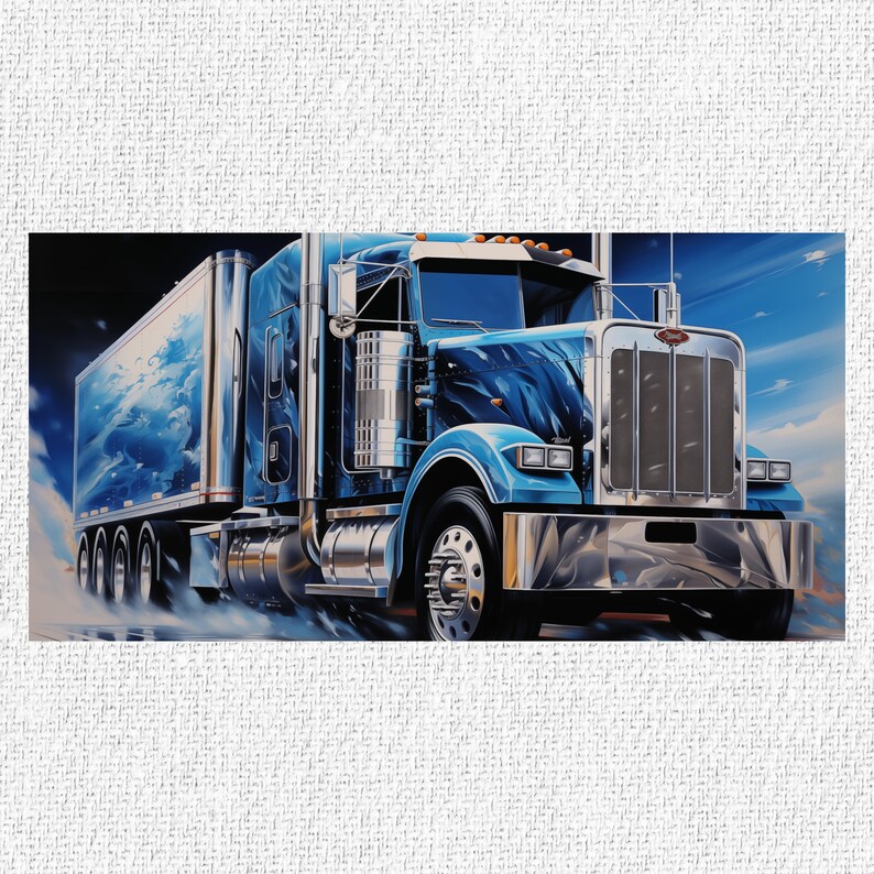 Semi Truck License Plate PNG, Semi Truck License Plate Sublimation ...