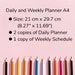 Cute Daily & Weekly Planner | Digital Printable Bundle, Weekly Schedule ...