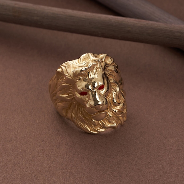 Real Gold Ring of Power - Etsy