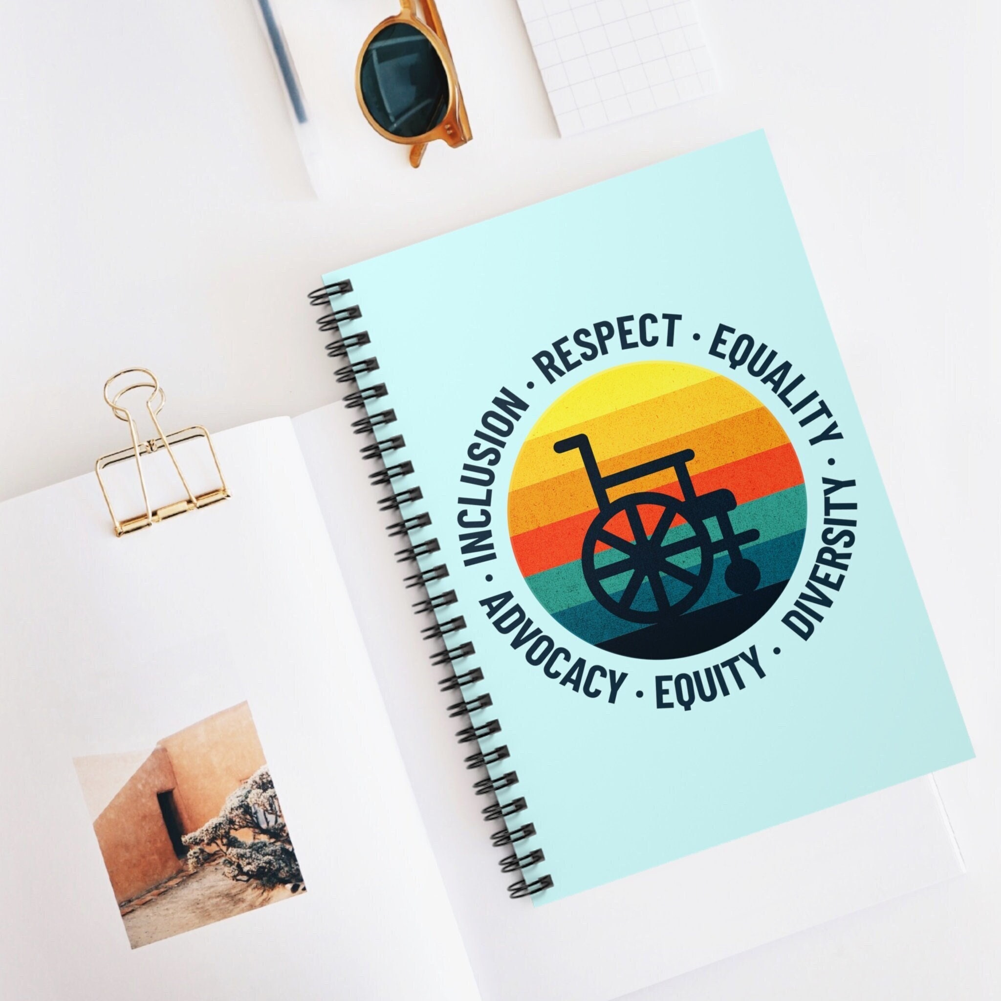 Disability Community Notebook, Wheelchair User Gift , Diversity ...