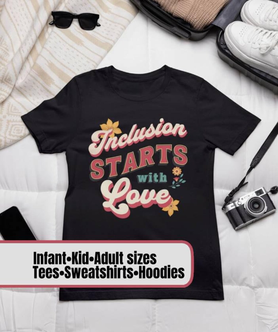 Disability Awareness Inclusive T-shirt Accessibility Rights Medically ...