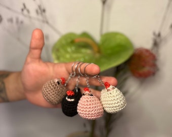 Chicken Keychain CROCHET PATTERN - Etsy