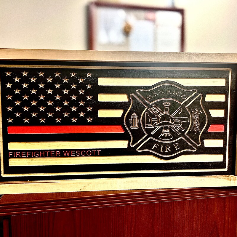 Custom Firefighter - Etsy