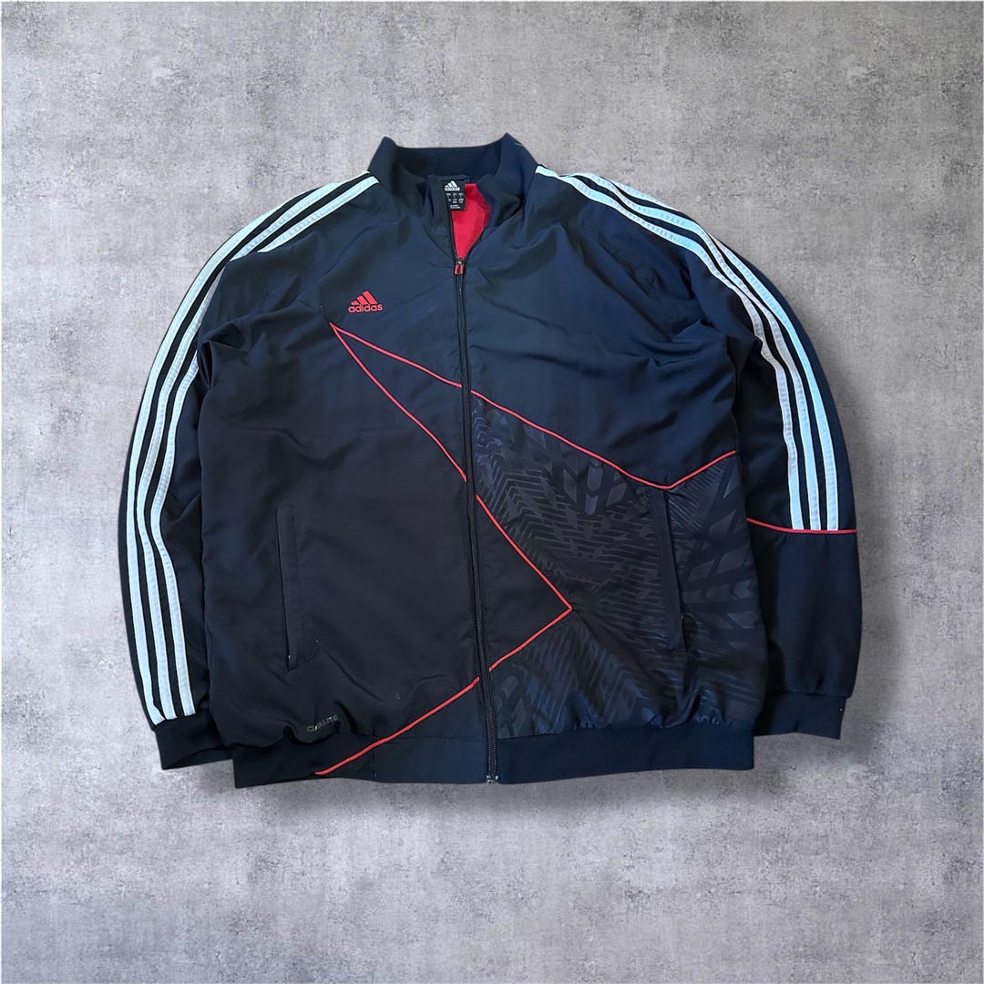 Adidas Vintage UEFA Champions League Black Limited Edition Track Jacket ...