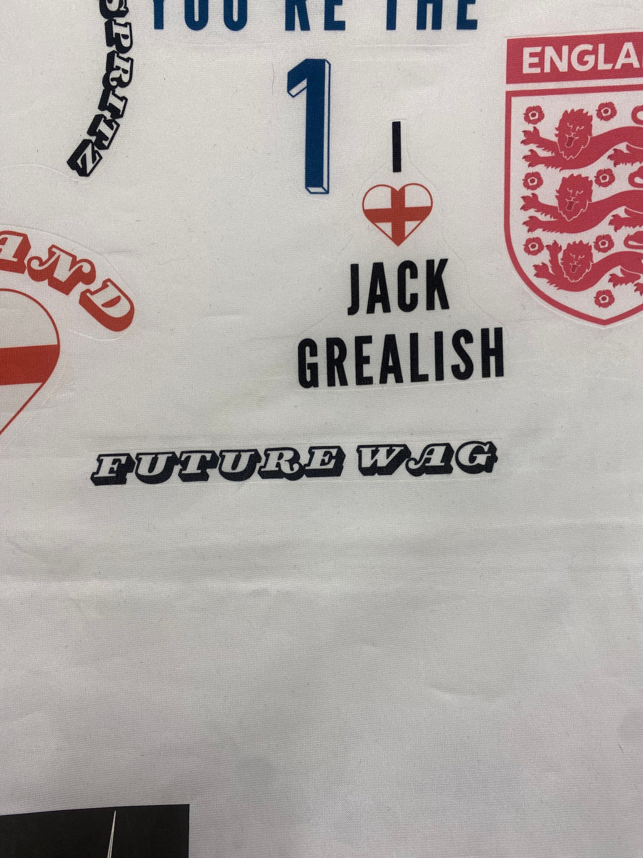 EUROS 2024 future wag England top - Etsy Italia