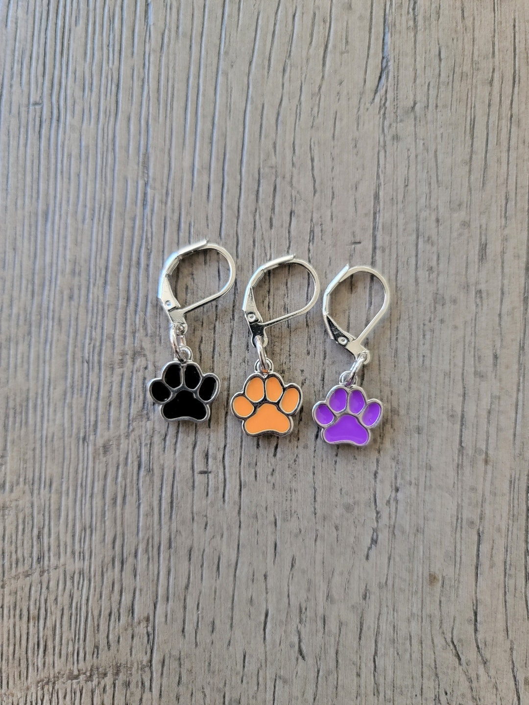 Paw Stitch Marker Set, Crochet Stitch Marker, Knitting Stitch Marker - Etsy