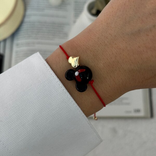 Mickey Bracelet - Etsy