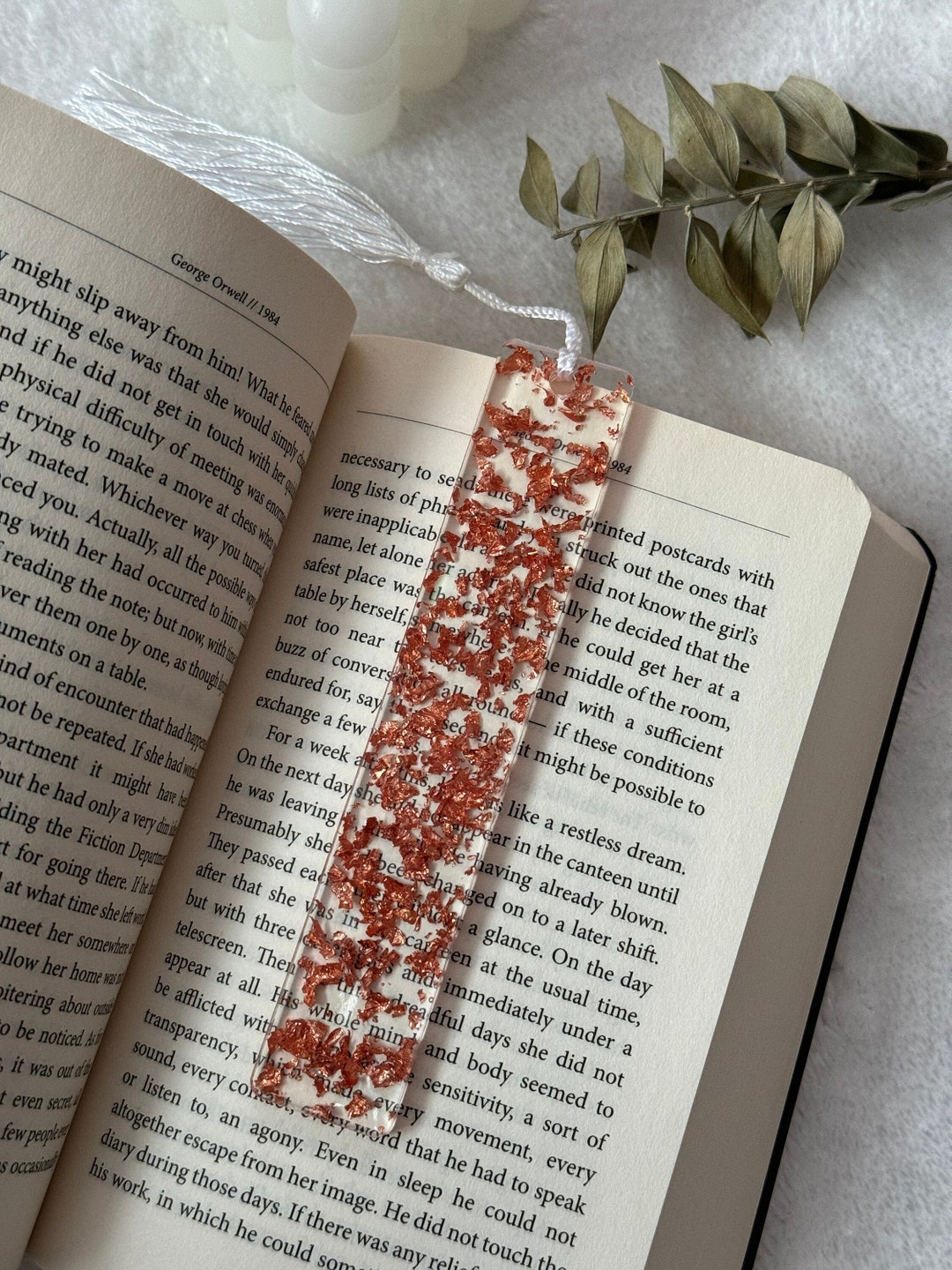 Epoxy Bookmark | Enchanting Hologram Bookmark | Gold Bookmark | Copper ...