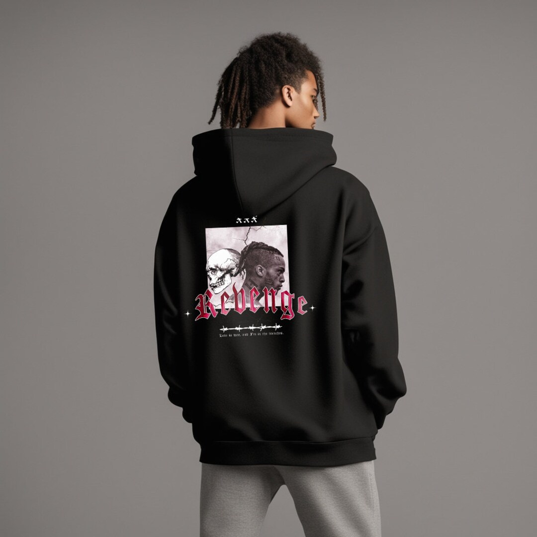 Limited Xxxtentacion Merch Hooded Sweatshirt Fan Shirt Revenge Hoodie ...