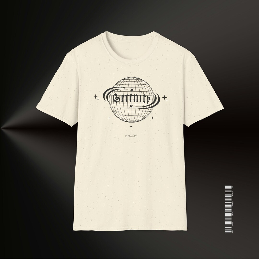 Y2k Fashion Logo T-shirt Streetwear Globe Design Linework Futuristic ...