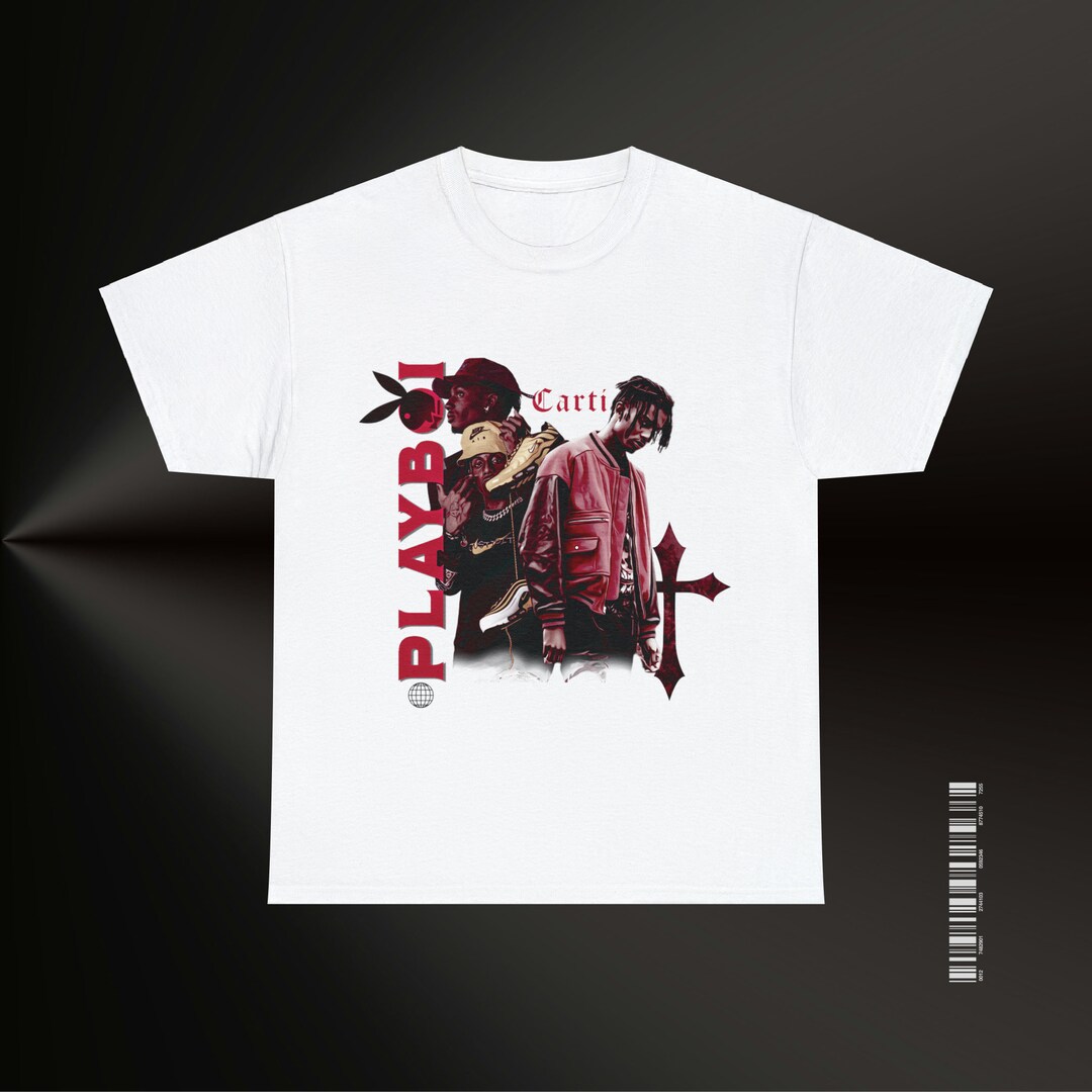 Exclusive Playboi Carti Heavy Cotton Tee Rapper T-shirt Carti Design ...